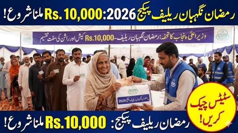 Breaking News: Rs10,000 Maryam Nawaz Ramzan Relief Package 2026: Status ...